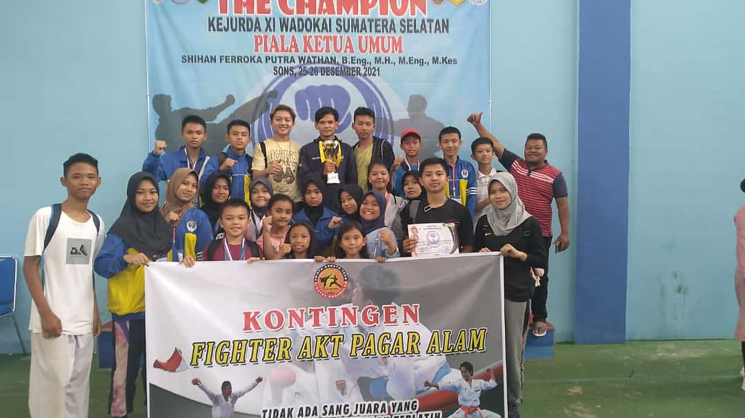 Pagar Alam Juara Umum II Kejurda XI Wadokai Sumsel Pagar Alam Juara Umum II Kejurda XI Wadokai Sumsel