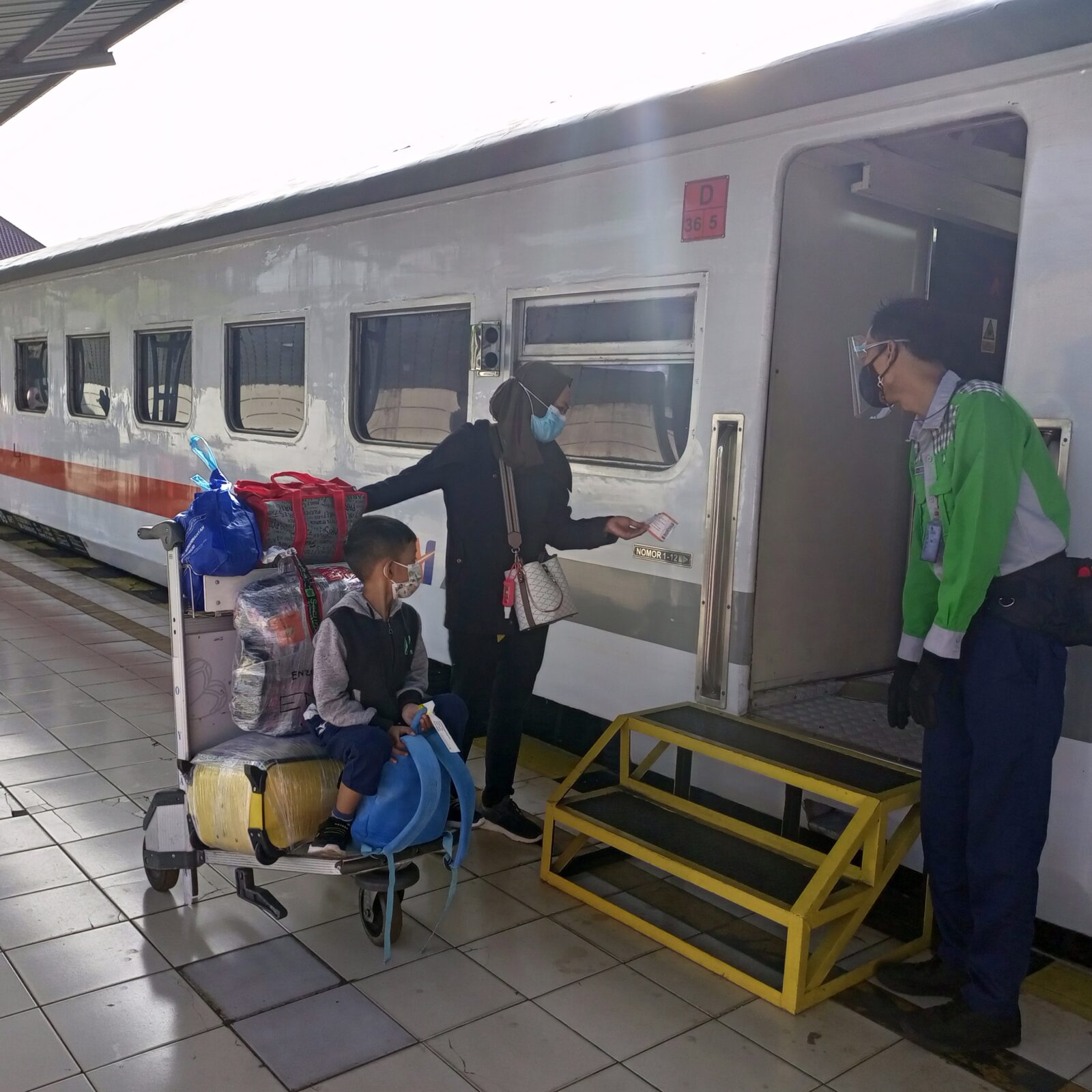 Perjalanan KA Rajabasa Kertapati-Tanjung Karang Kembali Normal