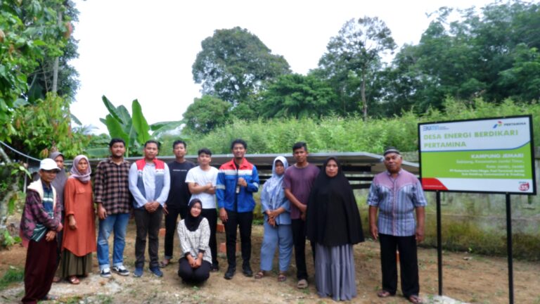 Pertamina Kembangkan Desa Cerdas Energi Berbasis PLTS Di Jambi
